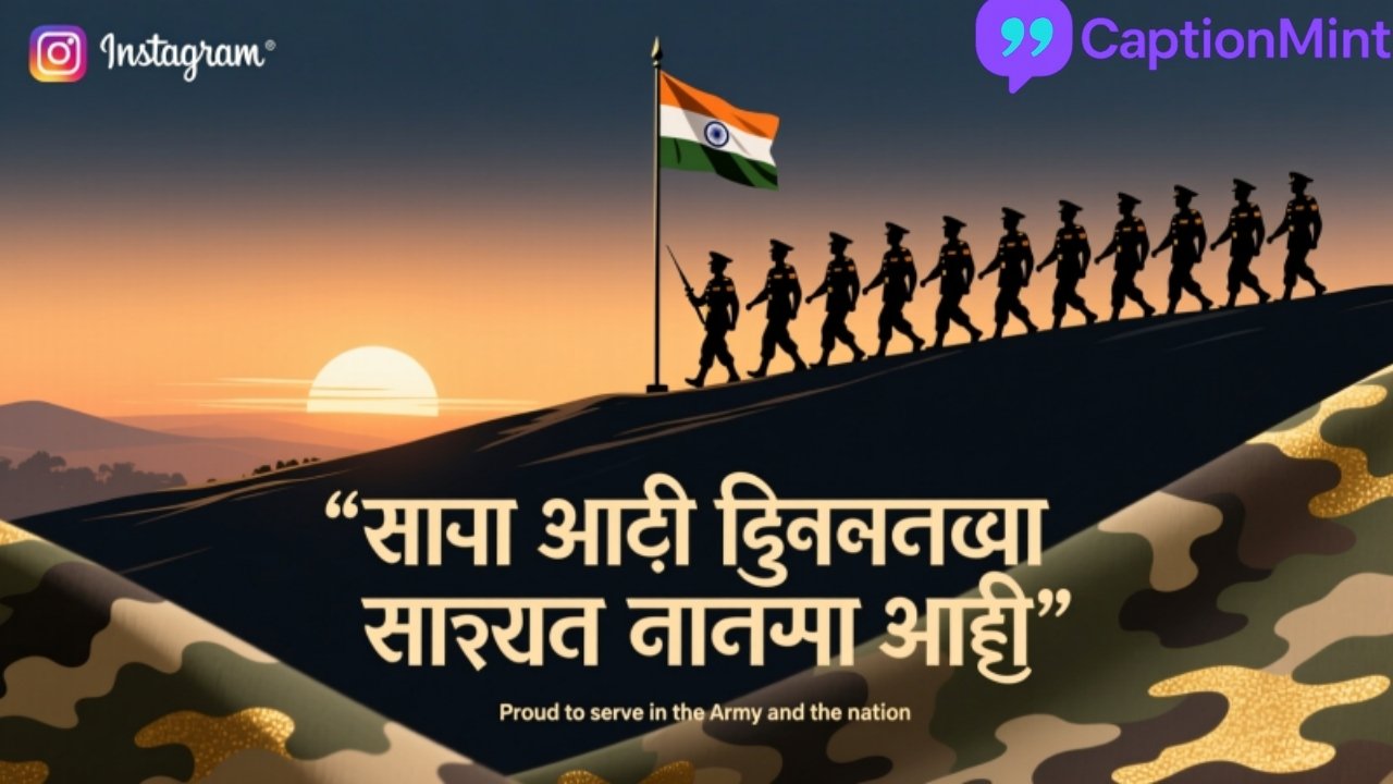 210+ Best Indian Army Bio for Instagram with Emoji & Attitude (2025)