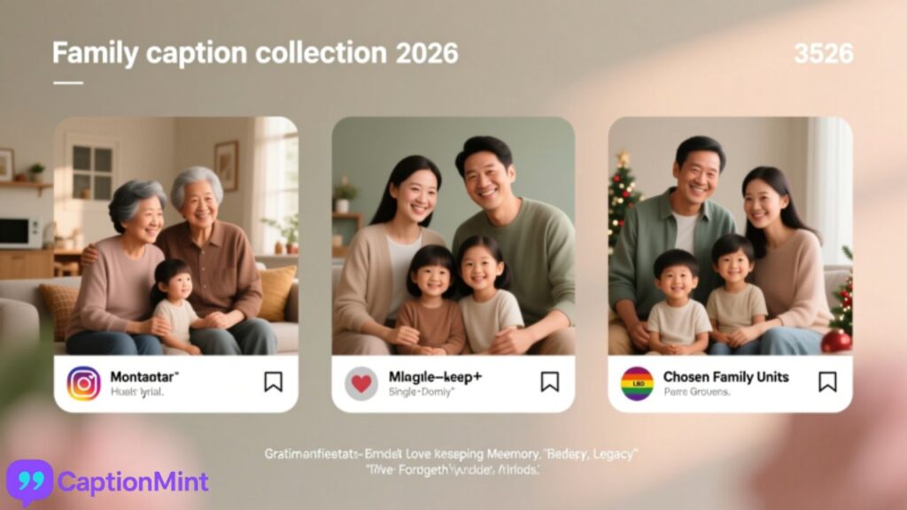 Family Captions for Instagram 2026 – 350 Heartwarming Ideas